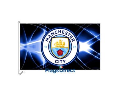 Manchester City FC Flag – Flags Direct